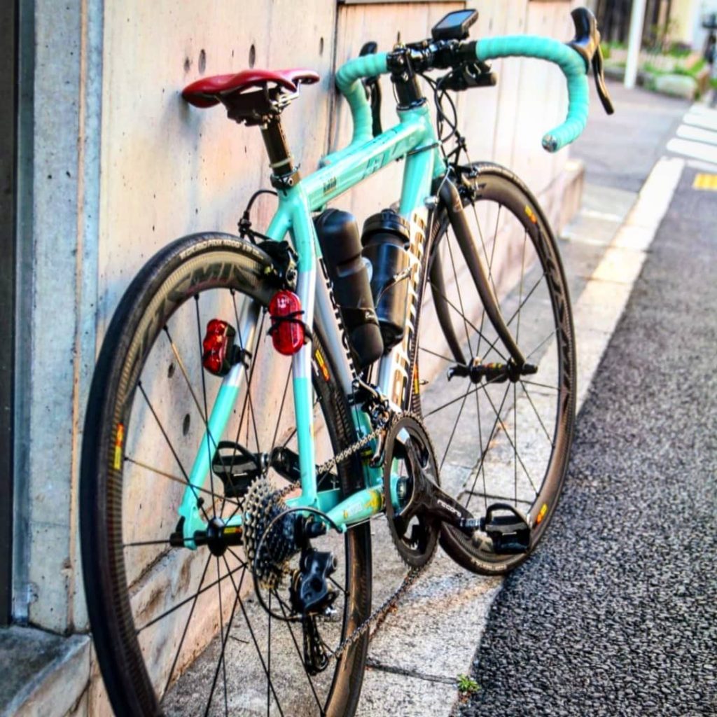 Mr. H’s Bianchi EV3 ULLRICH REPLICA🚴💨 - CorsaCorsa | コルサ・コルサ